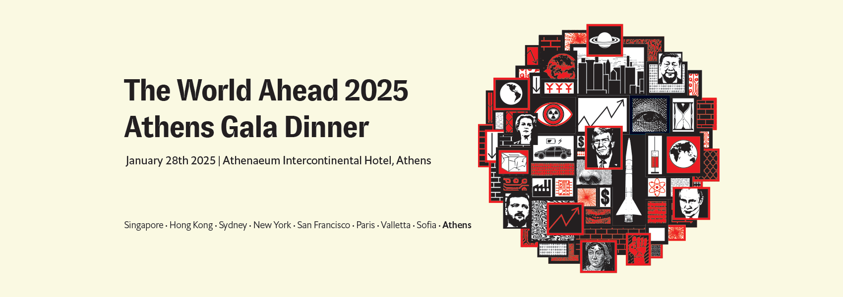THE WORLD AHEAD 2025: ATHENS GALA DINNER | Economist Impact events